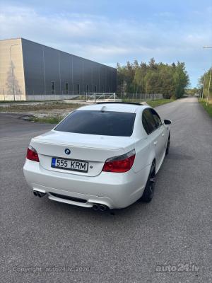 White BMW 5 Series 2007 in Tallinn, with an engine capacity of 4.00 L and mileage of 77 thousand km for 9999 €, photo 8 on AUTOMOTO.COM.LV