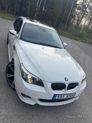 White BMW 5 Series 2007 in Tallinn, with an engine capacity of 4.00 L and mileage of 77 thousand km for 9999 €, photo 21 on AUTOMOTO.COM.LV
