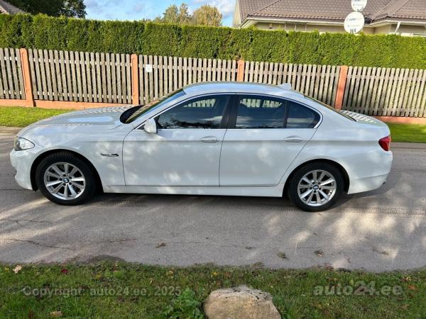 White BMW 5 Series 2010 in Riga, with an engine capacity of 2.99 L and mileage of 228 thousand km for 10000 €, photo 5 on AUTOMOTO.COM.LV