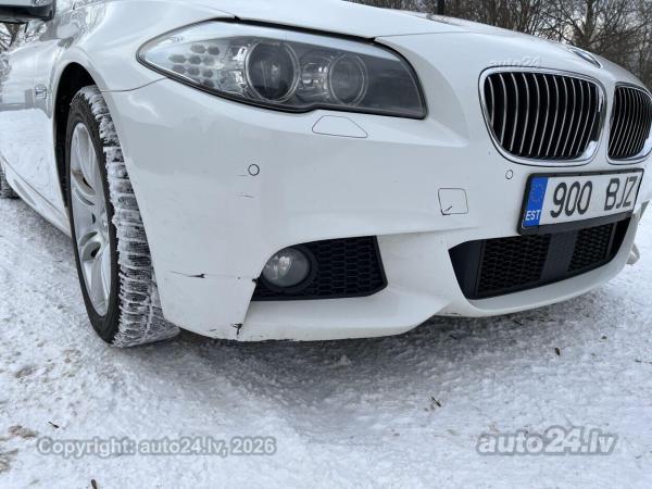 White BMW 5 Series 2011 in Tallinn, with an engine capacity of 3.00 L and mileage of 198 thousand km for 12000 €, photo 9 on AUTOMOTO.COM.LV