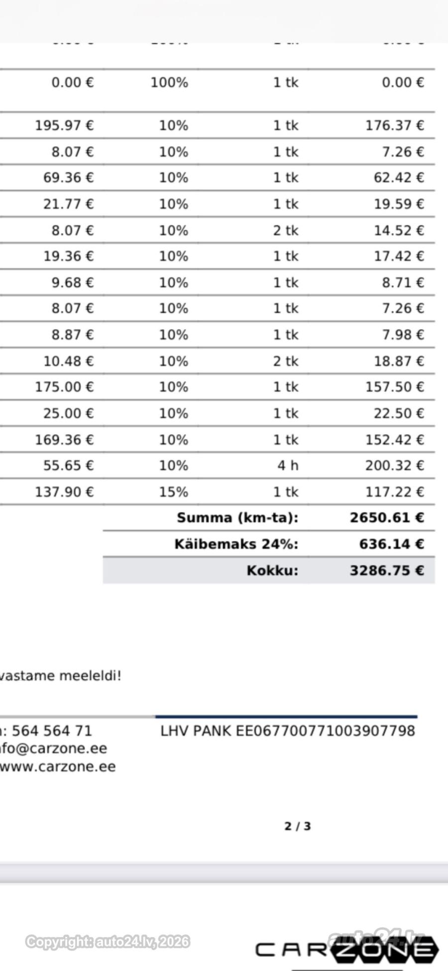 Белый БМВ 5 Серия 2011 в Таллин, объемом двигателя 2.00 л и пробегом 440 тыс. км за 9900 €, фото 22 на AUTOMOTO.COM.LV