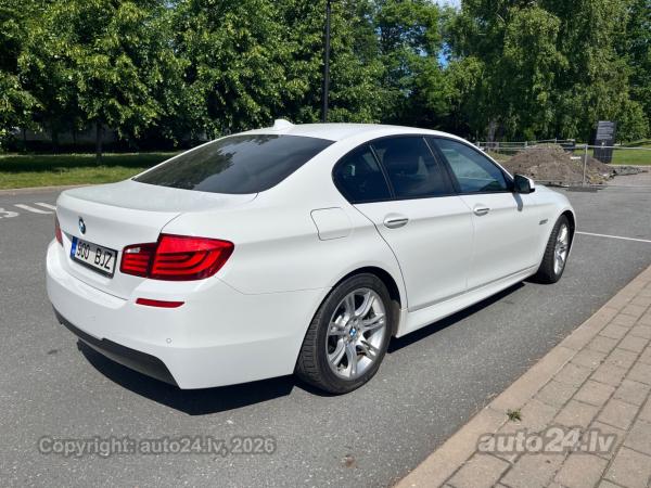 White BMW 5 Series 2011 in Tallinn, with an engine capacity of 3.00 L and mileage of 198 thousand km for 10500 €, photo 4 on AUTOMOTO.COM.LV