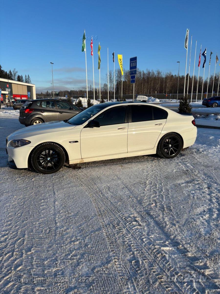White BMW 5 Series 2012 in Tallinn, with an engine capacity of 2.00 L and mileage of 245 thousand km for 13500 €, photo 3 on AUTOMOTO.COM.LV