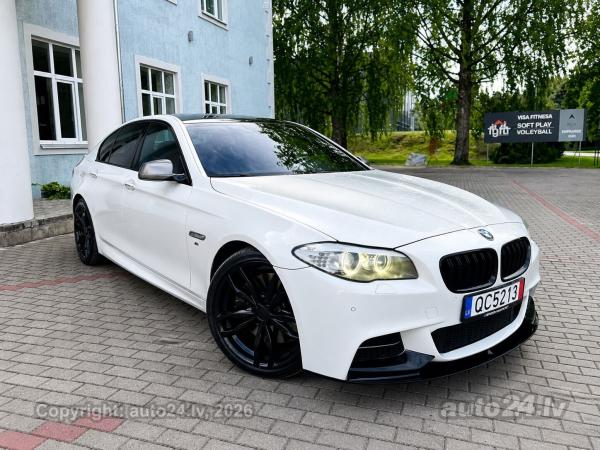 White BMW 5 Series 2012 in Valga, with an engine capacity of 3.00 L and mileage of 367 thousand km for 12900 €, photo 2 on AUTOMOTO.COM.LV