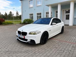 White BMW 5 Series 2012 in Valga, with an engine capacity of 3.00 L and mileage of 367 thousand km for 12900 €, photo 5 on AUTOMOTO.COM.LV