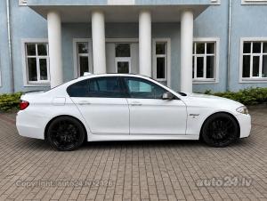 White BMW 5 Series 2012 in Valga, with an engine capacity of 3.00 L and mileage of 367 thousand km for 12900 €, photo 8 on AUTOMOTO.COM.LV