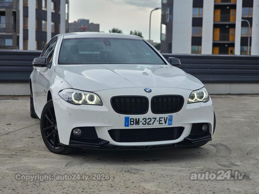 White BMW 5 Series 2012 in Tallinn, with an engine capacity of 0.00 L and mileage of 264 thousand km for 11799 €, photo 1 on AUTOMOTO.COM.LV