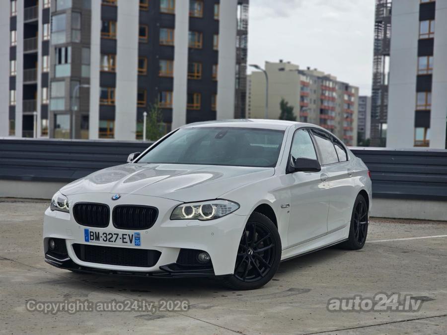 White BMW 5 Series 2012 in Tallinn, with an engine capacity of 0.00 L and mileage of 264 thousand km for 11799 €, photo 4 on AUTOMOTO.COM.LV
