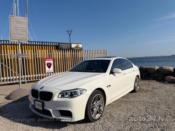 White BMW 5 Series 2013 in Tallinn, with an engine capacity of 4.40 L and mileage of 145 thousand km for 13999 €, photo 2 on AUTOMOTO.COM.LV