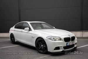White BMW 5 Series 2013 in Tallinn, with an engine capacity of 3.00 L and mileage of 190 thousand km for 12990 €, photo  on AUTOMOTO.COM.LV