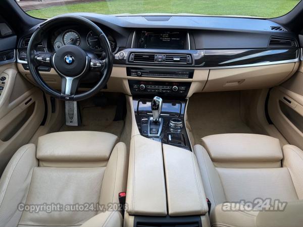 White BMW 5 Series 2013 in Tallinn, with an engine capacity of 3.00 L and mileage of 269 thousand km for 16900 €, photo 10 on AUTOMOTO.COM.LV
