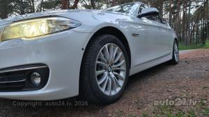 White BMW 5 Series 2014 in Tallinn, with an engine capacity of 2.00 L and mileage of 122 thousand km for 14500 €, photo 3 on AUTOMOTO.COM.LV