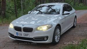 White BMW 5 Series 2014 in Tallinn, with an engine capacity of 2.00 L and mileage of 122 thousand km for 14500 €, photo 5 on AUTOMOTO.COM.LV