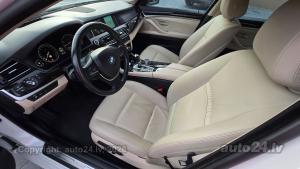 White BMW 5 Series 2014 in Tallinn, with an engine capacity of 2.00 L and mileage of 122 thousand km for 14500 €, photo 15 on AUTOMOTO.COM.LV