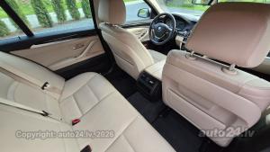 White BMW 5 Series 2014 in Tallinn, with an engine capacity of 2.00 L and mileage of 122 thousand km for 14500 €, photo 18 on AUTOMOTO.COM.LV