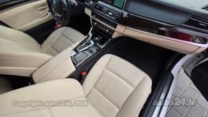 White BMW 5 Series 2014 in Tallinn, with an engine capacity of 2.00 L and mileage of 122 thousand km for 14500 €, photo 19 on AUTOMOTO.COM.LV