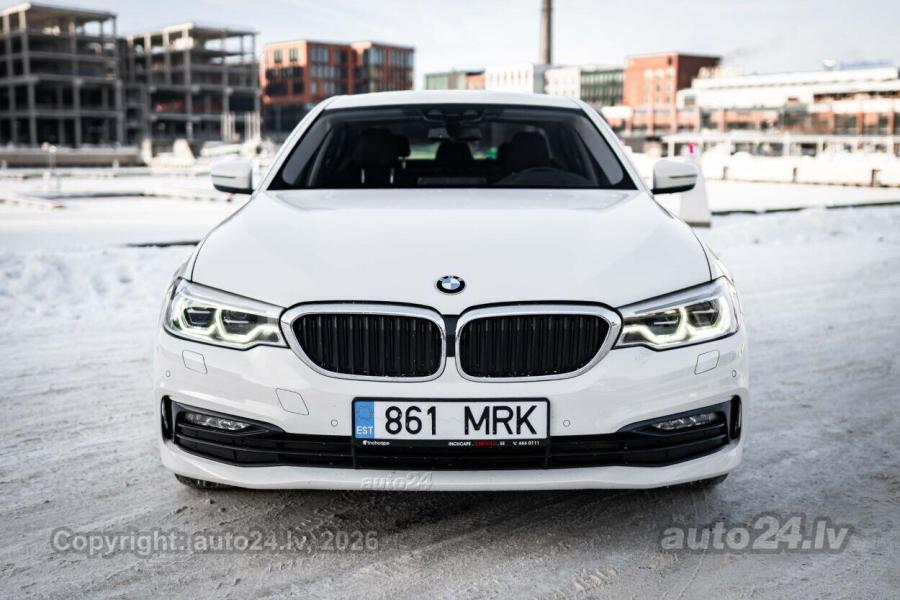 White BMW 5 Series 2017 in Tallinn, with an engine capacity of 2.00 L and mileage of 153 thousand km for 23000 €, photo 2 on AUTOMOTO.COM.LV