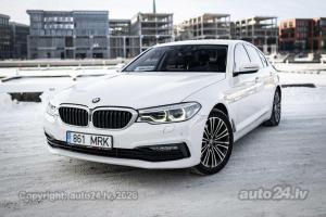 White BMW 5 Series 2017 in Tallinn, with an engine capacity of 2.00 L and mileage of 153 thousand km for 23000 €, photo 7 on AUTOMOTO.COM.LV
