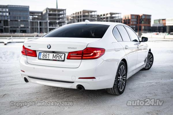 White BMW 5 Series 2017 in Tallinn, with an engine capacity of 2.00 L and mileage of 153 thousand km for 23000 €, photo 4 on AUTOMOTO.COM.LV