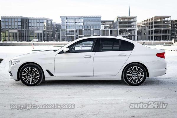 White BMW 5 Series 2017 in Tallinn, with an engine capacity of 2.00 L and mileage of 153 thousand km for 23000 €, photo 8 on AUTOMOTO.COM.LV