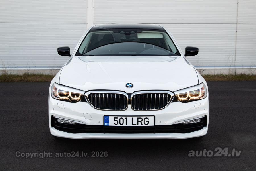 White BMW 5 Series 2017 in Tallinn, with an engine capacity of 2.00 L and mileage of 169 thousand km for 18900 €, photo 3 on AUTOMOTO.COM.LV