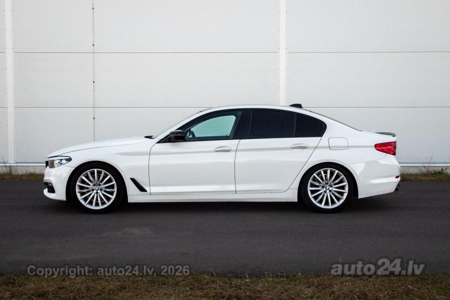 White BMW 5 Series 2017 in Tallinn, with an engine capacity of 2.00 L and mileage of 169 thousand km for 18900 €, photo 6 on AUTOMOTO.COM.LV