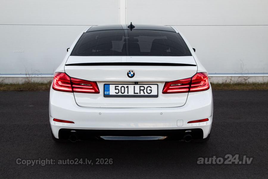 White BMW 5 Series 2017 in Tallinn, with an engine capacity of 2.00 L and mileage of 169 thousand km for 18900 €, photo 8 on AUTOMOTO.COM.LV