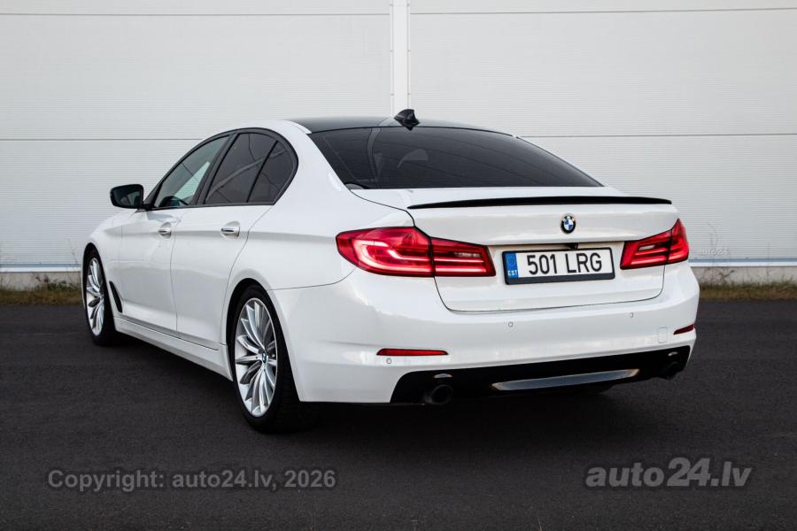 White BMW 5 Series 2017 in Tallinn, with an engine capacity of 2.00 L and mileage of 169 thousand km for 18900 €, photo 9 on AUTOMOTO.COM.LV