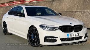 White BMW 5 Series 2017 in Tallinn, with an engine capacity of 3.00 L and mileage of 149 thousand km for 34900 €, photo  on AUTOMOTO.COM.LV