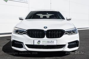 White BMW 5 Series 2018 in Tallinn, with an engine capacity of 3.00 L and mileage of 159 thousand km for 26990 €, photo 5 on AUTOMOTO.COM.LV