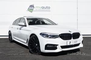 White BMW 5 Series 2018 in Tallinn, with an engine capacity of 3.00 L and mileage of 159 thousand km for 26990 €, photo 6 on AUTOMOTO.COM.LV