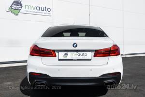 White BMW 5 Series 2018 in Tallinn, with an engine capacity of 3.00 L and mileage of 159 thousand km for 26990 €, photo 8 on AUTOMOTO.COM.LV