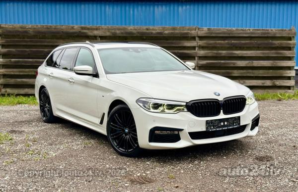 Balts BMW 5 Series 2018 Tallina, ar dzinēja tilpumu 3.00 L un nobraukumu 141 tūkst. km par 29490 €, foto 2 vietnē AUTOMOTO.COM.LV