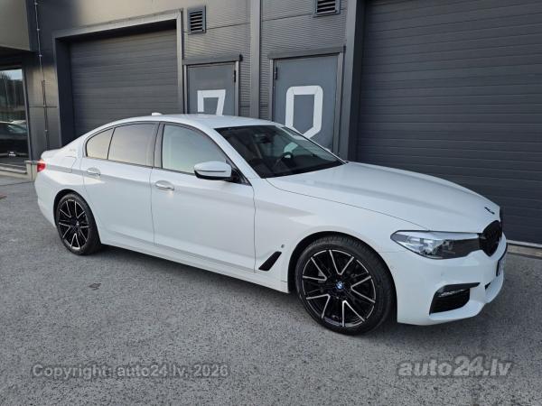 BMW 5 Series 2018 in Tallinn on AUTOMOTO.COM.LV White BMW 5 Series 2018 in Tallinn, with an engine capacity of 2.00 L and mileage of 87 thousand km for 20690 €, photo 6 on AUTOMOTO.COM.LV