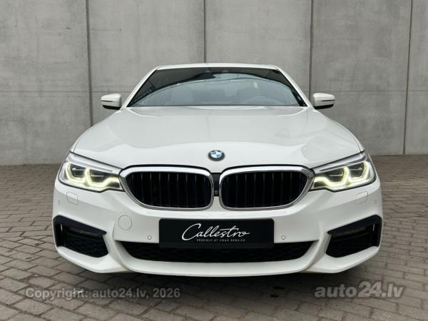 White BMW 5 Series 2019 in Tallinn, with an engine capacity of 3.00 L and mileage of 113 thousand km for 33900 €, photo 2 on AUTOMOTO.COM.LV