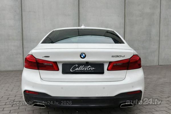 White BMW 5 Series 2019 in Tallinn, with an engine capacity of 3.00 L and mileage of 113 thousand km for 33900 €, photo 5 on AUTOMOTO.COM.LV
