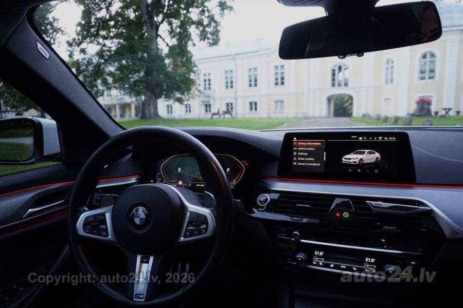 Balts BMW 5 Series 2019 Tallina, ar dzinēja tilpumu 3.00 L un nobraukumu 163 tūkst. km par 34000 €, foto 16 vietnē AUTOMOTO.COM.LV