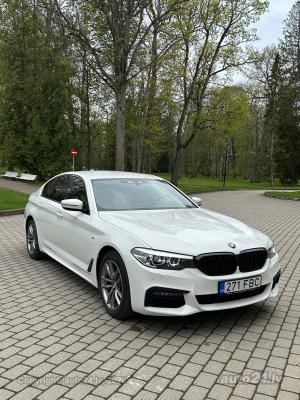 Белый БМВ 5 Серия 2020 в Таллин, объемом двигателя 2.00 л и пробегом 58 тыс. км за 36900 €, фото  на AUTOMOTO.COM.LV