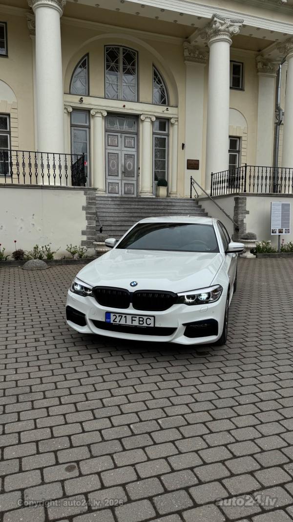 Balts BMW 5 Series 2020 Tallina, ar dzinēja tilpumu 2.00 L un nobraukumu 58 tūkst. km par 36900 €, foto 2 vietnē AUTOMOTO.COM.LV