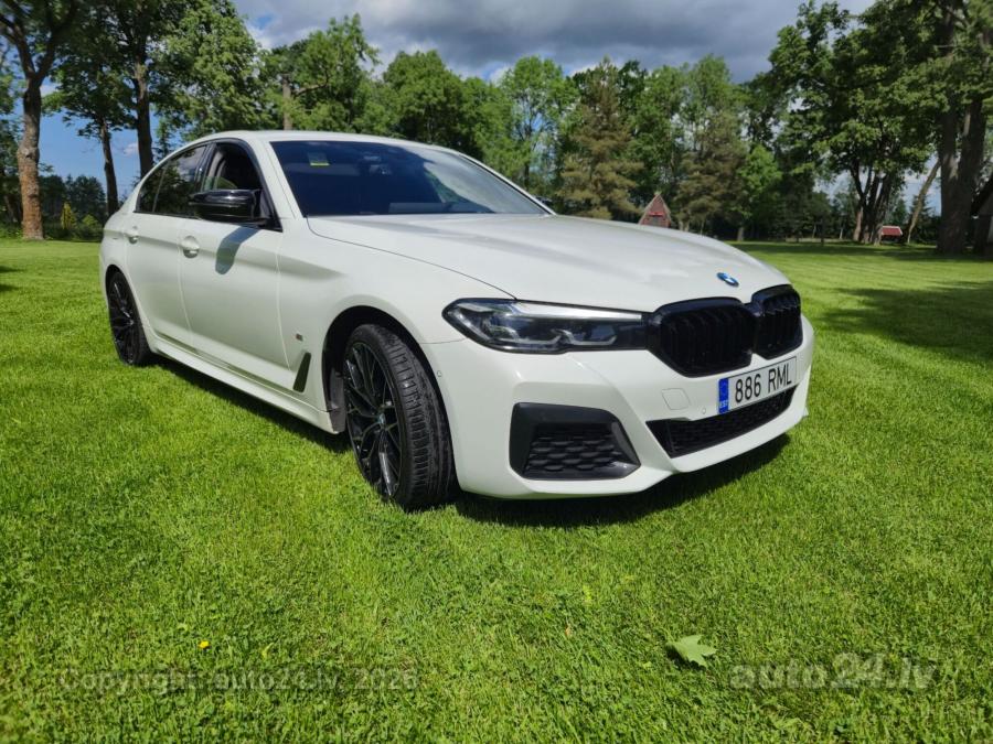 White BMW 5 Series 2020 in Tallinn, with an engine capacity of 2.00 L and mileage of 135 thousand km for 31000 €, photo 4 on AUTOMOTO.COM.LV