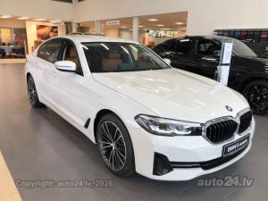 White BMW 5 Series 2022 in Tallinn, with an engine capacity of 2.00 L and mileage of 41 thousand km for 35000 €, photo  on AUTOMOTO.COM.LV