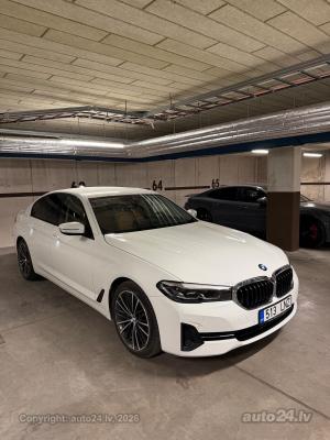 White BMW 5 Series 2022 in Tallinn, with an engine capacity of 2.00 L and mileage of 41 thousand km for 35000 €, photo 10 on AUTOMOTO.COM.LV