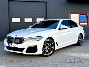 White BMW 5 Series 2023 in Tallinn, with an engine capacity of 2.00 L and mileage of 70 thousand km for 39500 €, photo  on AUTOMOTO.COM.LV
