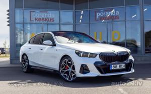 Balts BMW 5 Series 2025 Tallina, ar dzinēja tilpumu 3.00 L un nobraukumu 32 tūkst. km par 79990 €, foto  vietnē AUTOMOTO.COM.LV