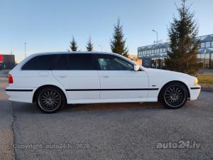 White BMW 5 Series 2000 in Tallinn, with an engine capacity of 2.50 L and mileage of 304 thousand km for 3300 €, photo 6 on AUTOMOTO.COM.LV