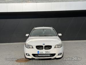 White BMW 5 Series 2008 in Tallinn, with an engine capacity of 3.00 L and mileage of 403 thousand km for 8499 €, photo 2 on AUTOMOTO.COM.LV