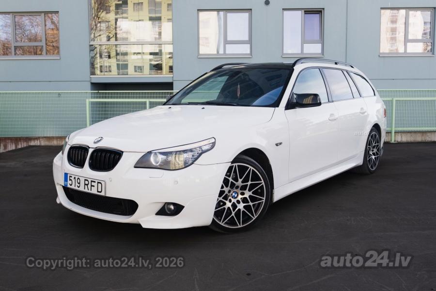 Balts BMW 5 Series 2008 Tallina, ar dzinēja tilpumu 3.00 L un nobraukumu 0 tūkst. km par 4900 €, foto 5 vietnē AUTOMOTO.COM.LV