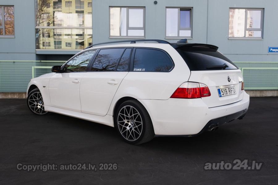 Balts BMW 5 Series 2008 Tallina, ar dzinēja tilpumu 3.00 L un nobraukumu 0 tūkst. km par 4900 €, foto 6 vietnē AUTOMOTO.COM.LV