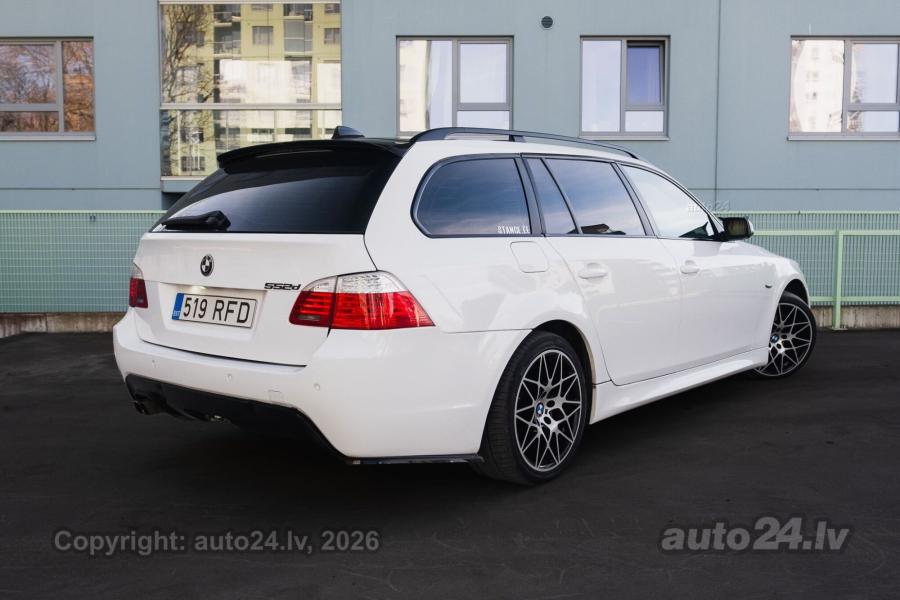 Balts BMW 5 Series 2008 Tallina, ar dzinēja tilpumu 3.00 L un nobraukumu 0 tūkst. km par 4900 €, foto 7 vietnē AUTOMOTO.COM.LV