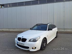 Balts BMW 5 Series 2008 Tallina, ar dzinēja tilpumu 3.00 L un nobraukumu 371 tūkst. km par 7799 €, foto  vietnē AUTOMOTO.COM.LV